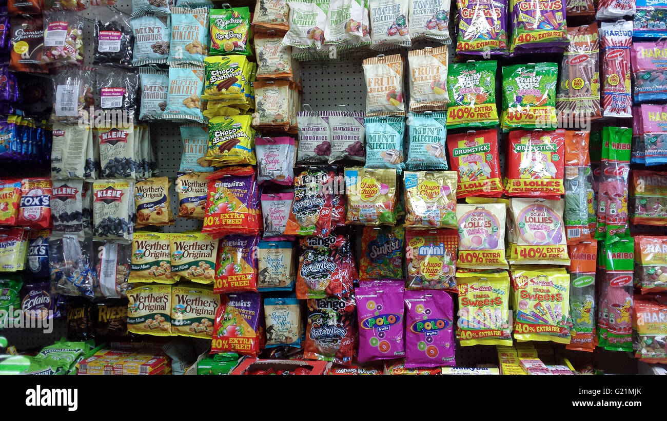 Packets Sweets High Resolution Stock Photography and Images - Alamy