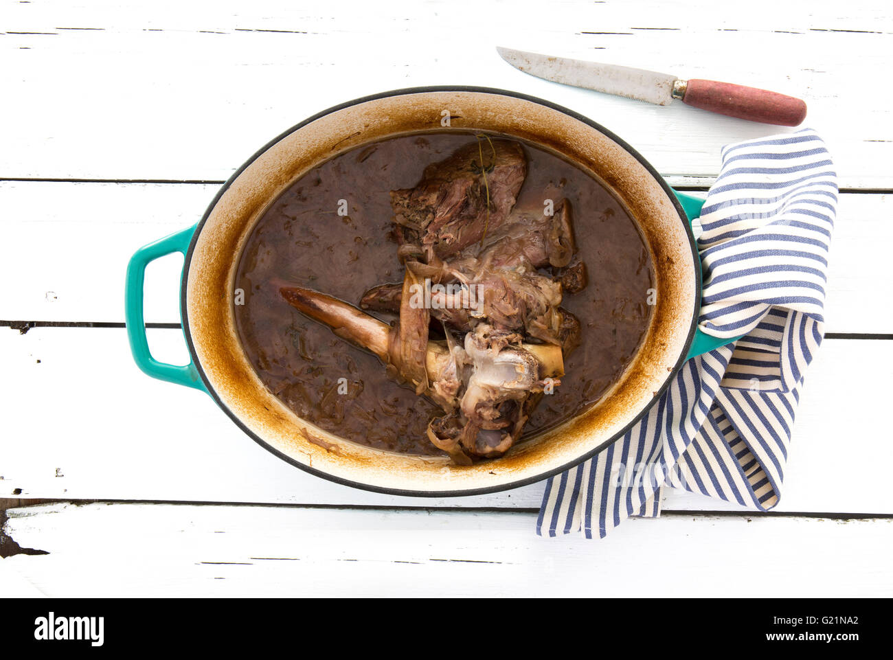 Lamb dish table hi-res stock photography and images - Alamy