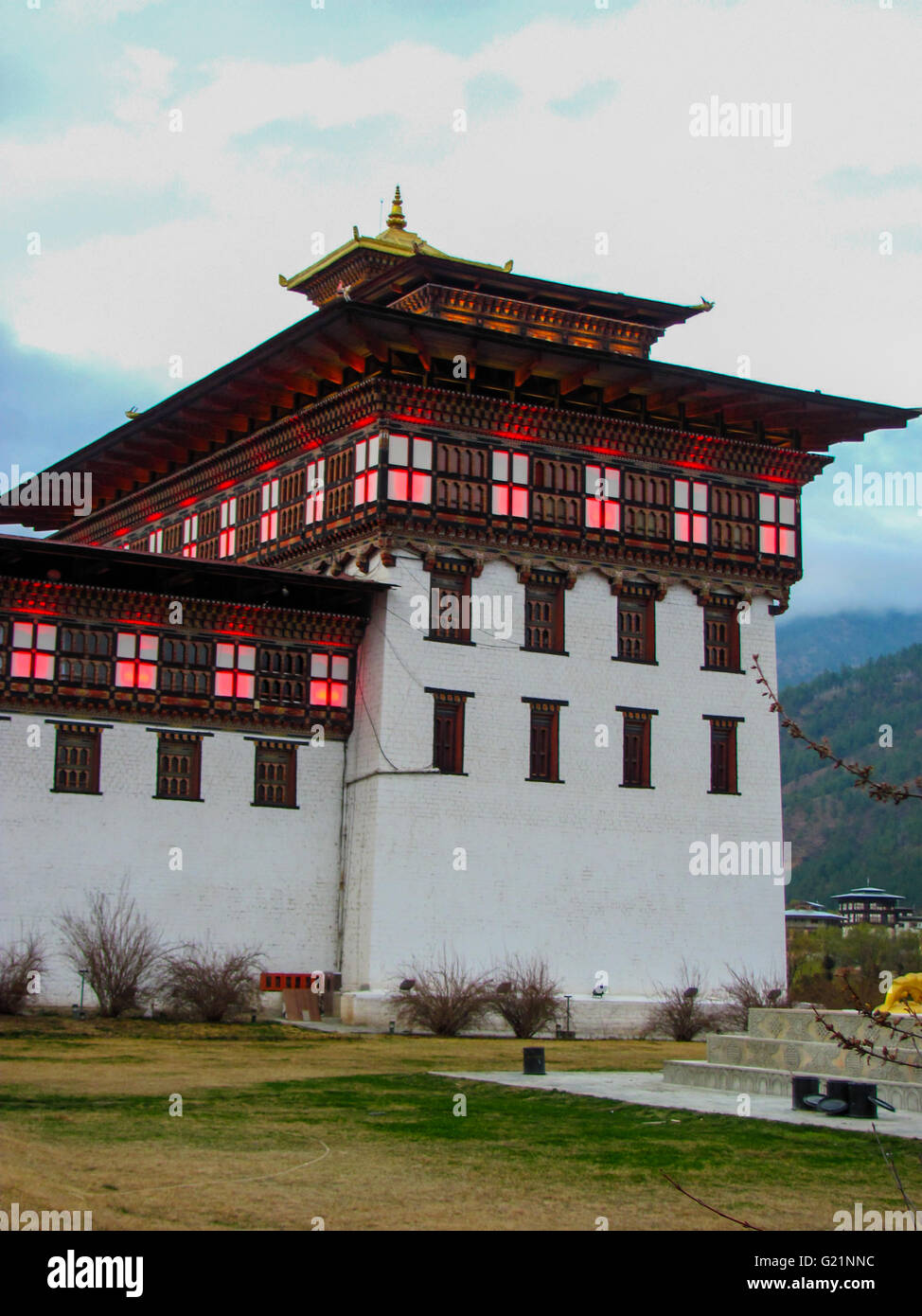 Dechencholing Palace in Bhutan is one of the primary tourist places. It ...
