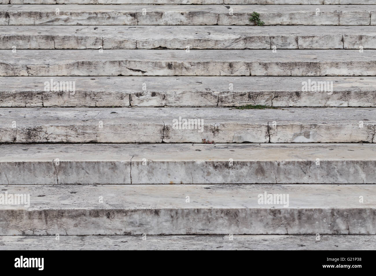Close up on granite stairs details - front view Stock Photo - Alamy
