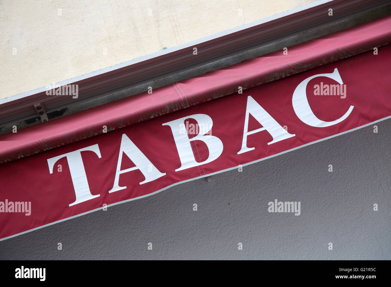 Tabac sign hi-res stock photography and images - Alamy