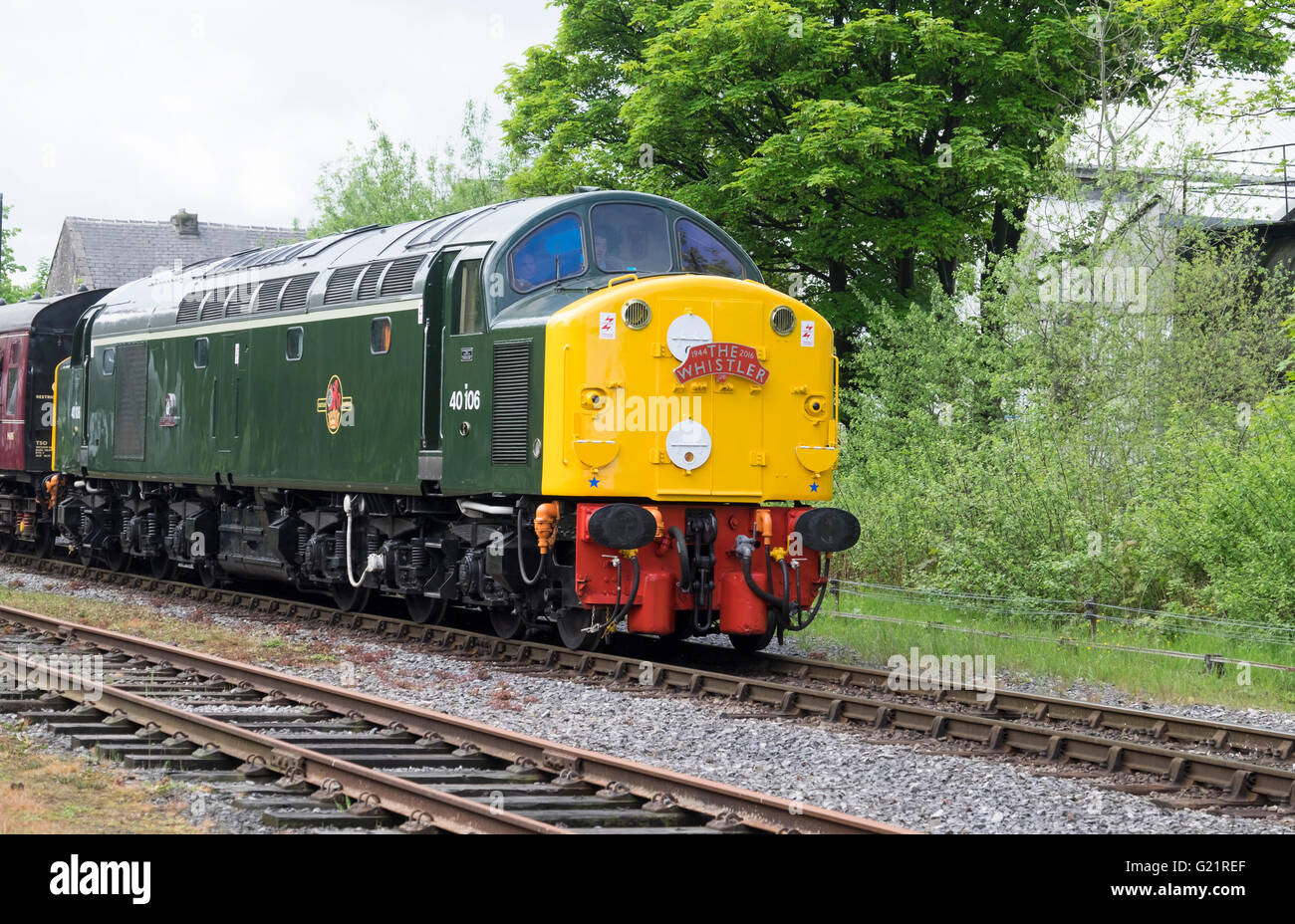 Class 40 diesel locomotive on hi-res stock photography and images - Alamy