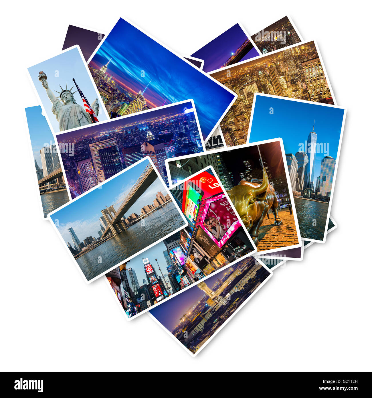 Times square collage hi-res stock photography and images - Alamy