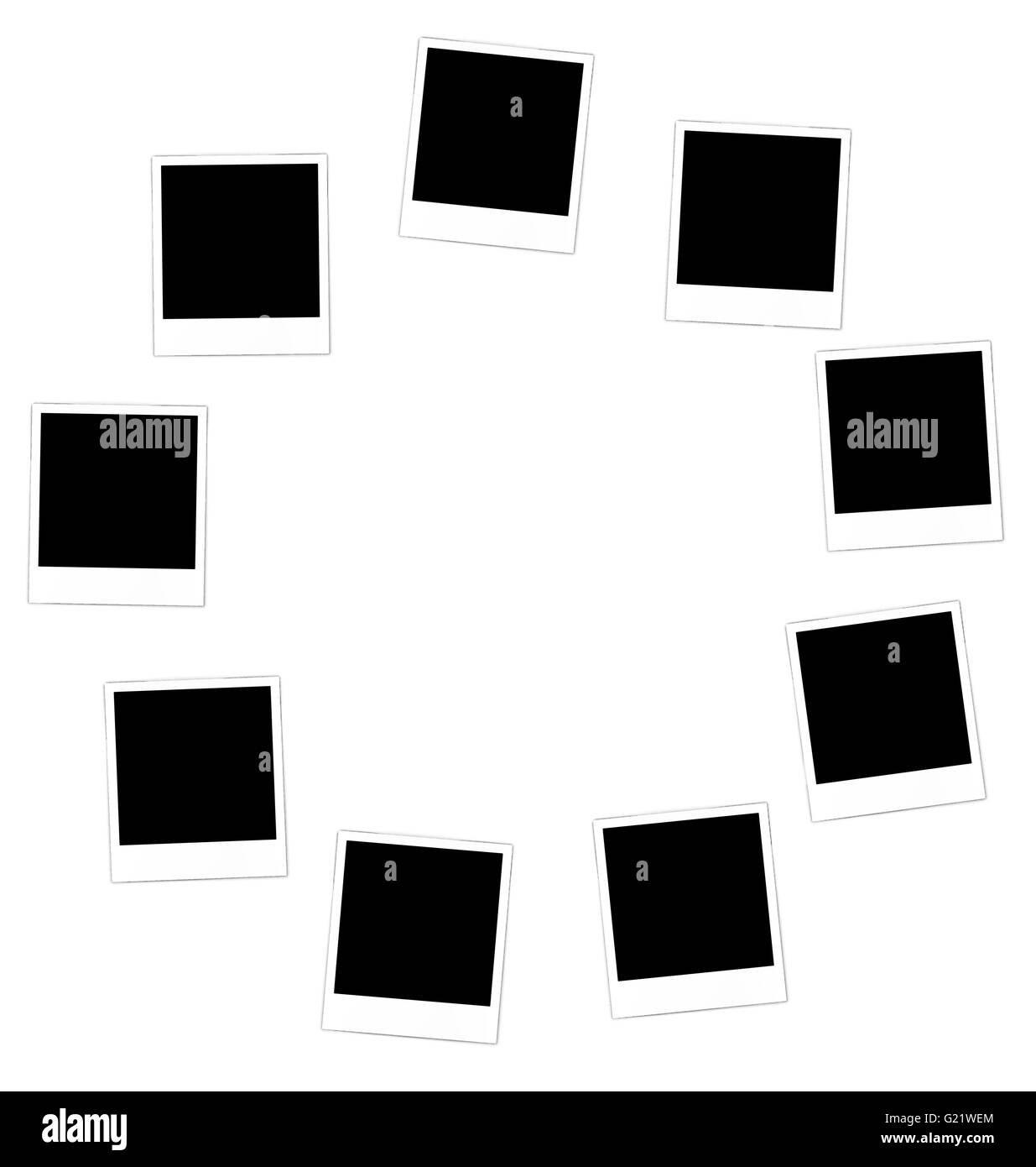 Collection photo frame Stock Vector Image & Art - Alamy