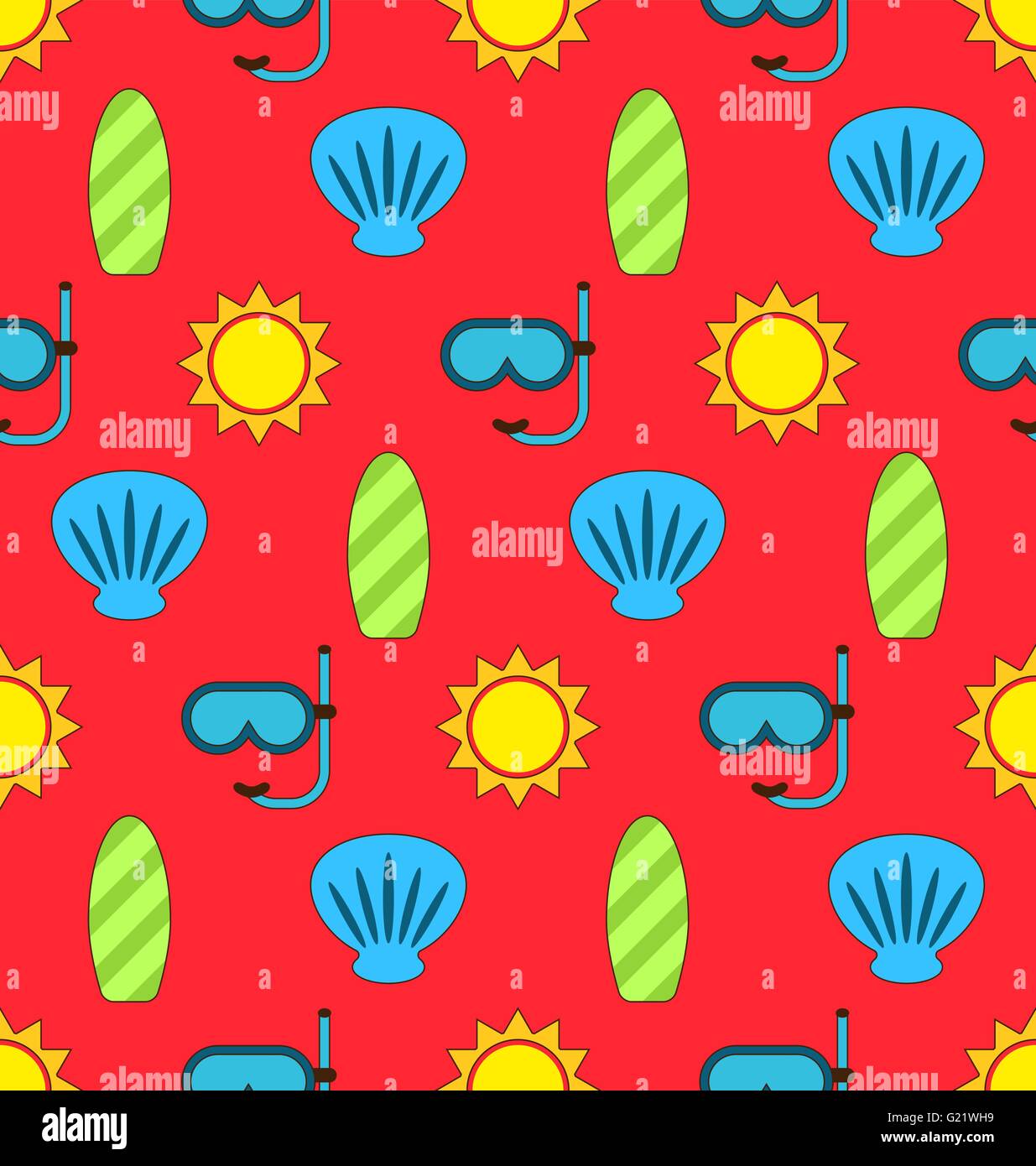 Colorful Seamless Wallpaper or Background Stock Vector Image & Art - Alamy