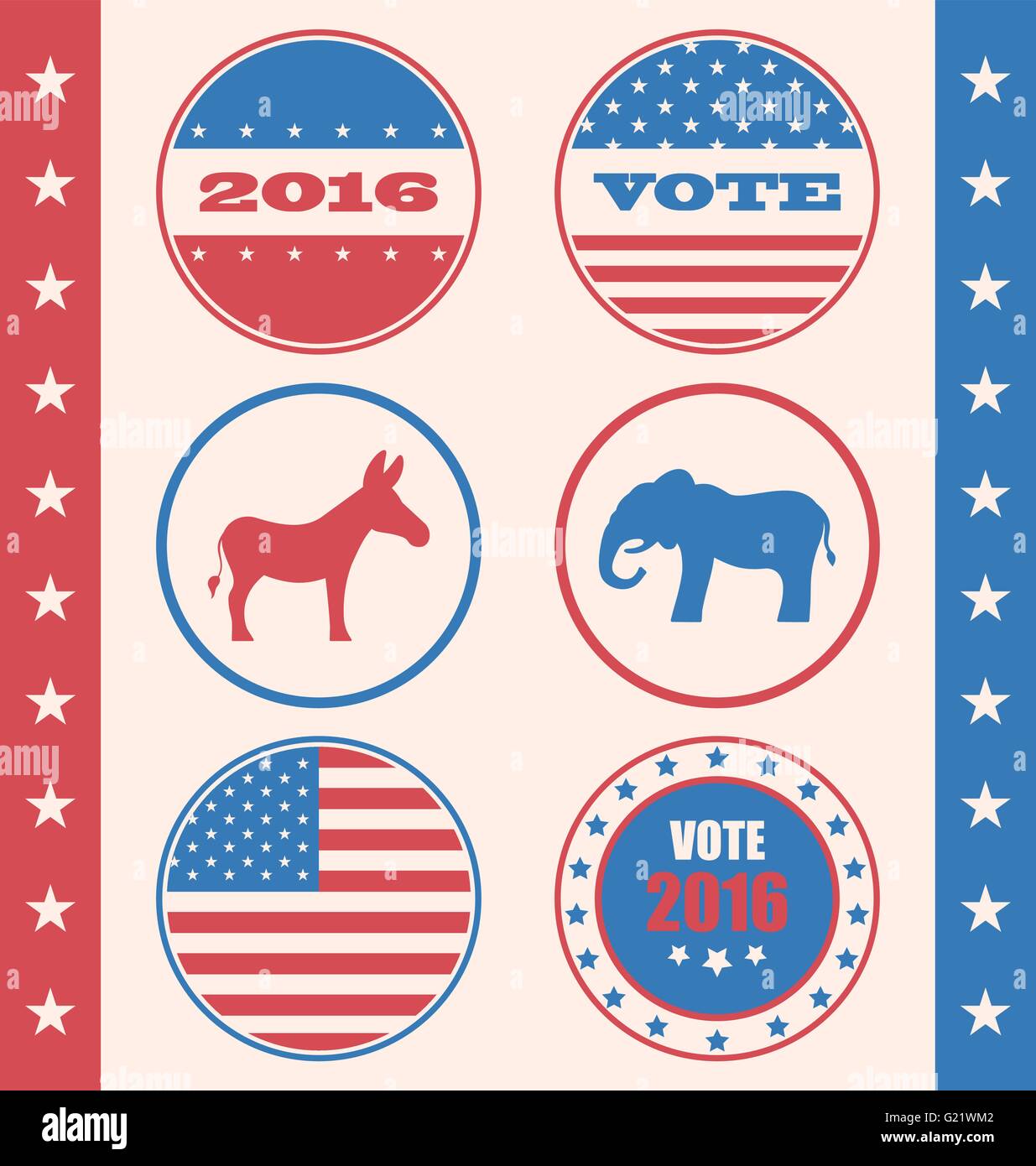 Vintage campaign sign political hi-res stock photography and images - Alamy