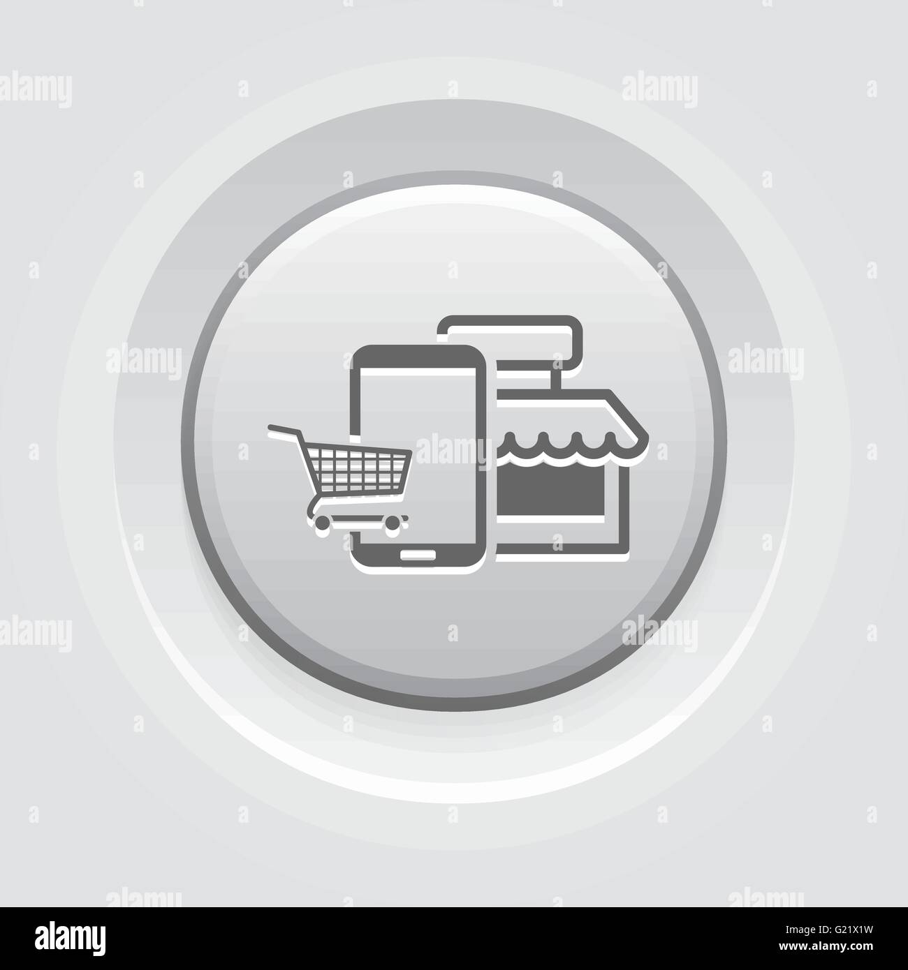 Internet storefront shopping Stock Vector Images - Alamy