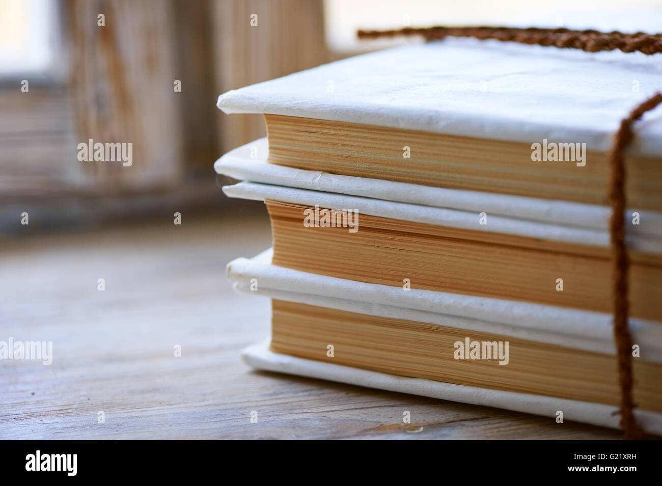 bunch of books related to rope Stock Photo - Alamy