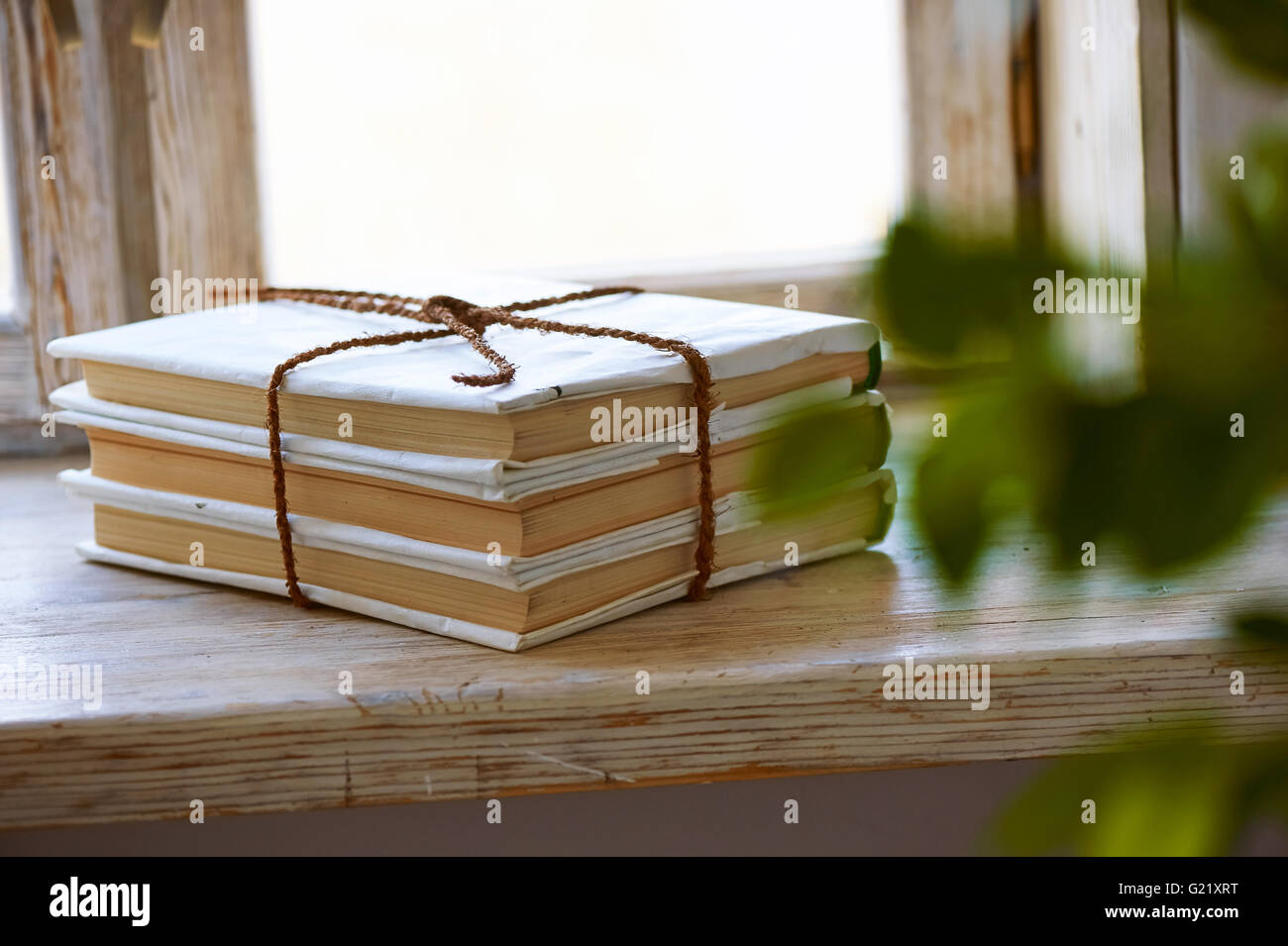 bunch of books related to rope Stock Photo - Alamy