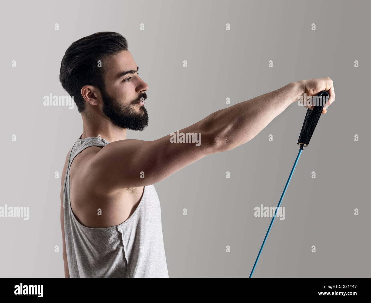 Shoulder exercises hi-res stock photography and images - Alamy