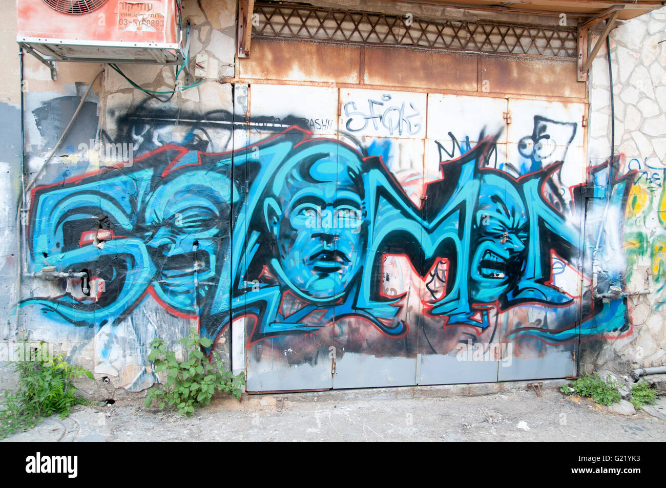 Tel aviv art street hi-res stock photography and images - Alamy