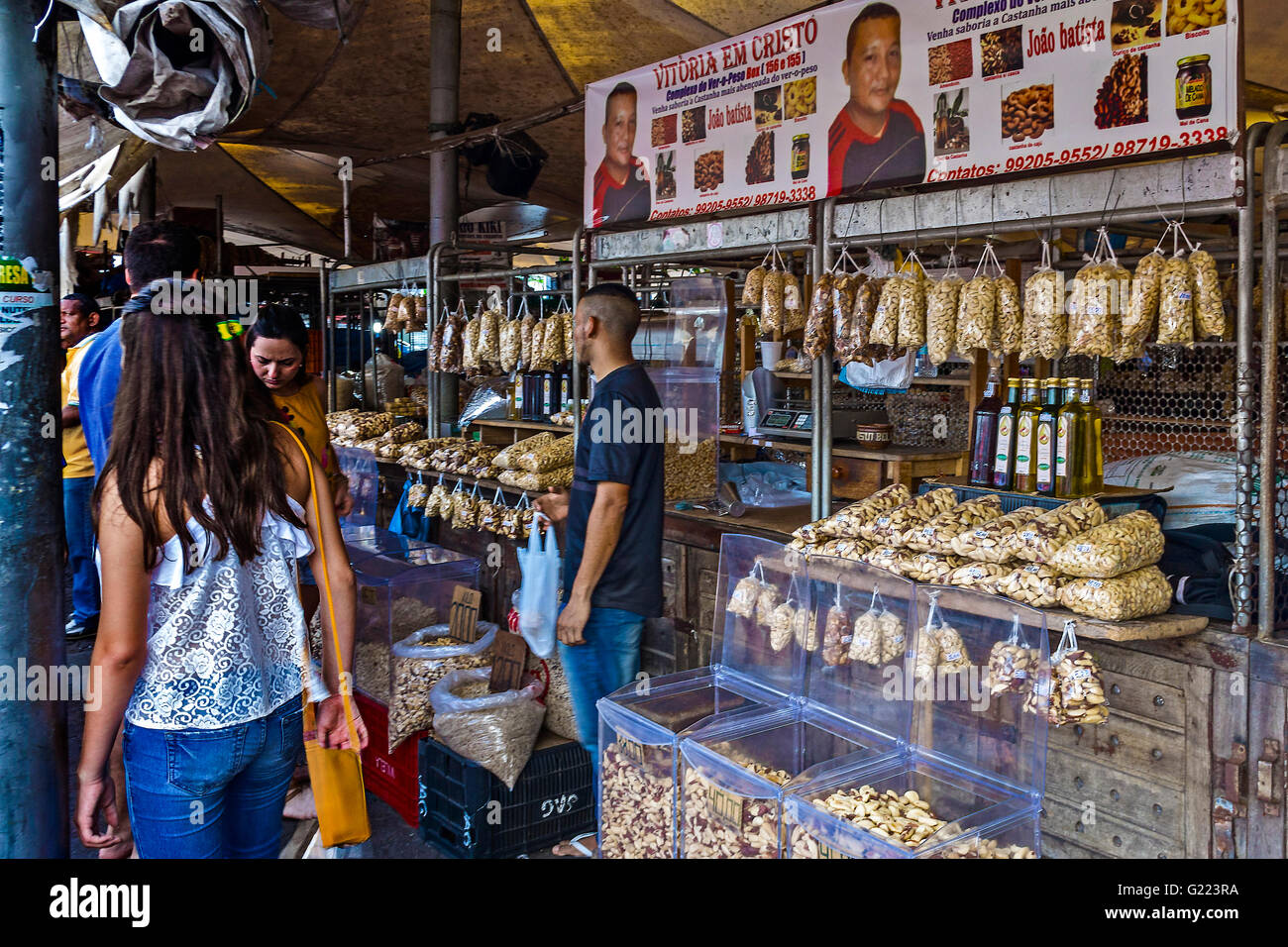 Food market brazil hi-res stock photography and images - Alamy