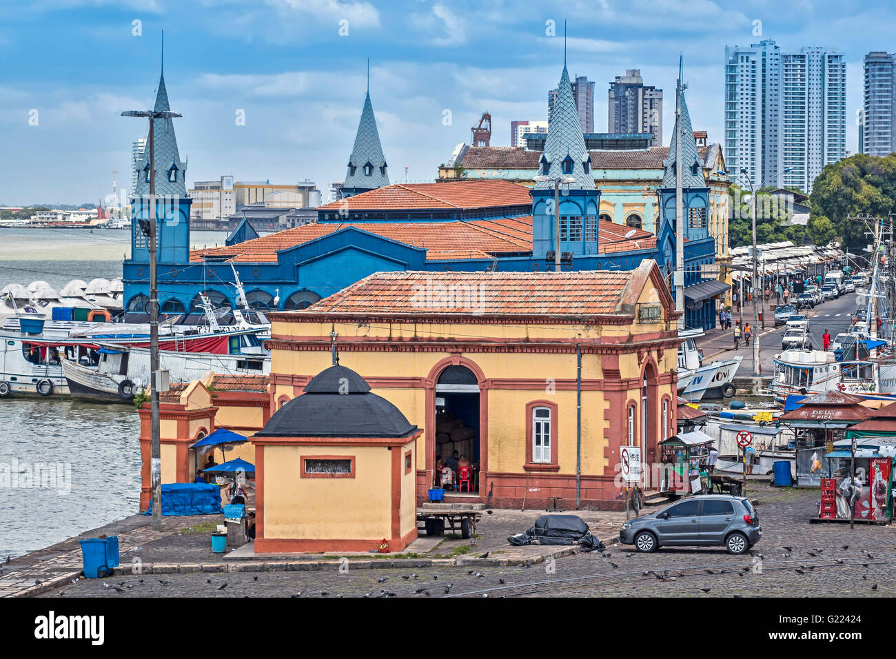 The View From The Fortress Belem Amazon Brazil Stock Photo - Alamy