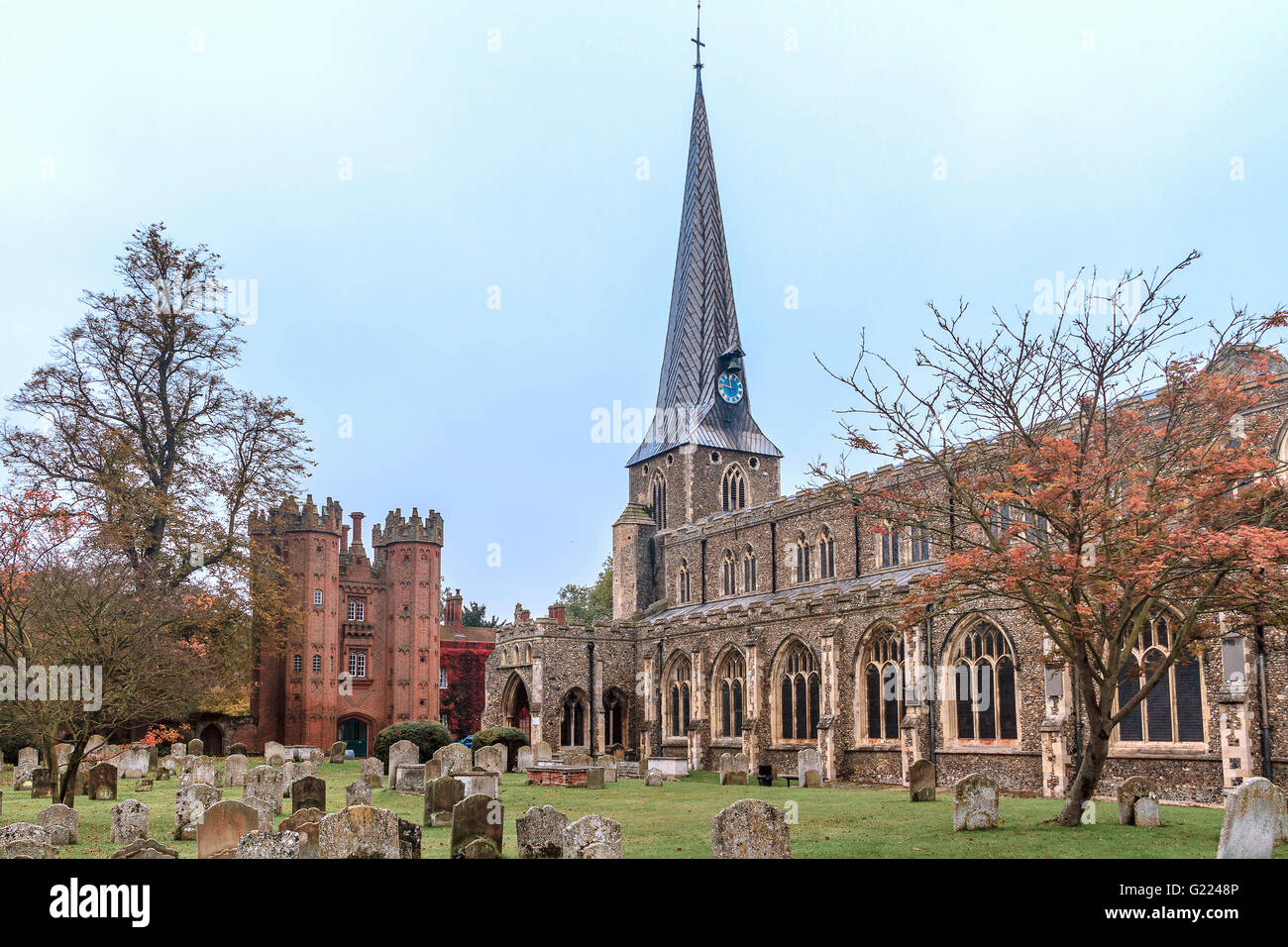Deanery tower hadleigh suffolk hi-res stock photography and images - Alamy