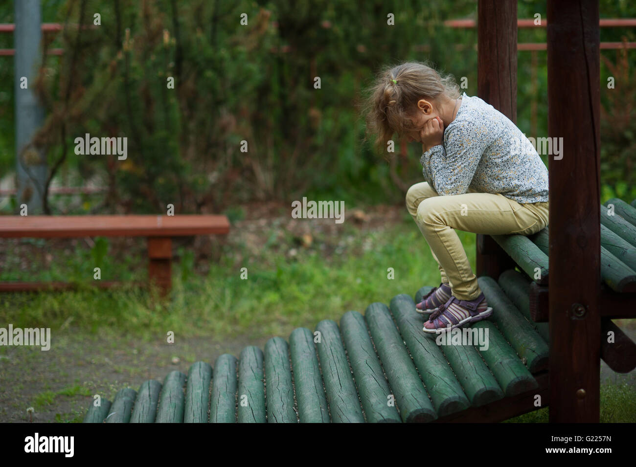 Crying playground hi-res stock photography and images - Alamy