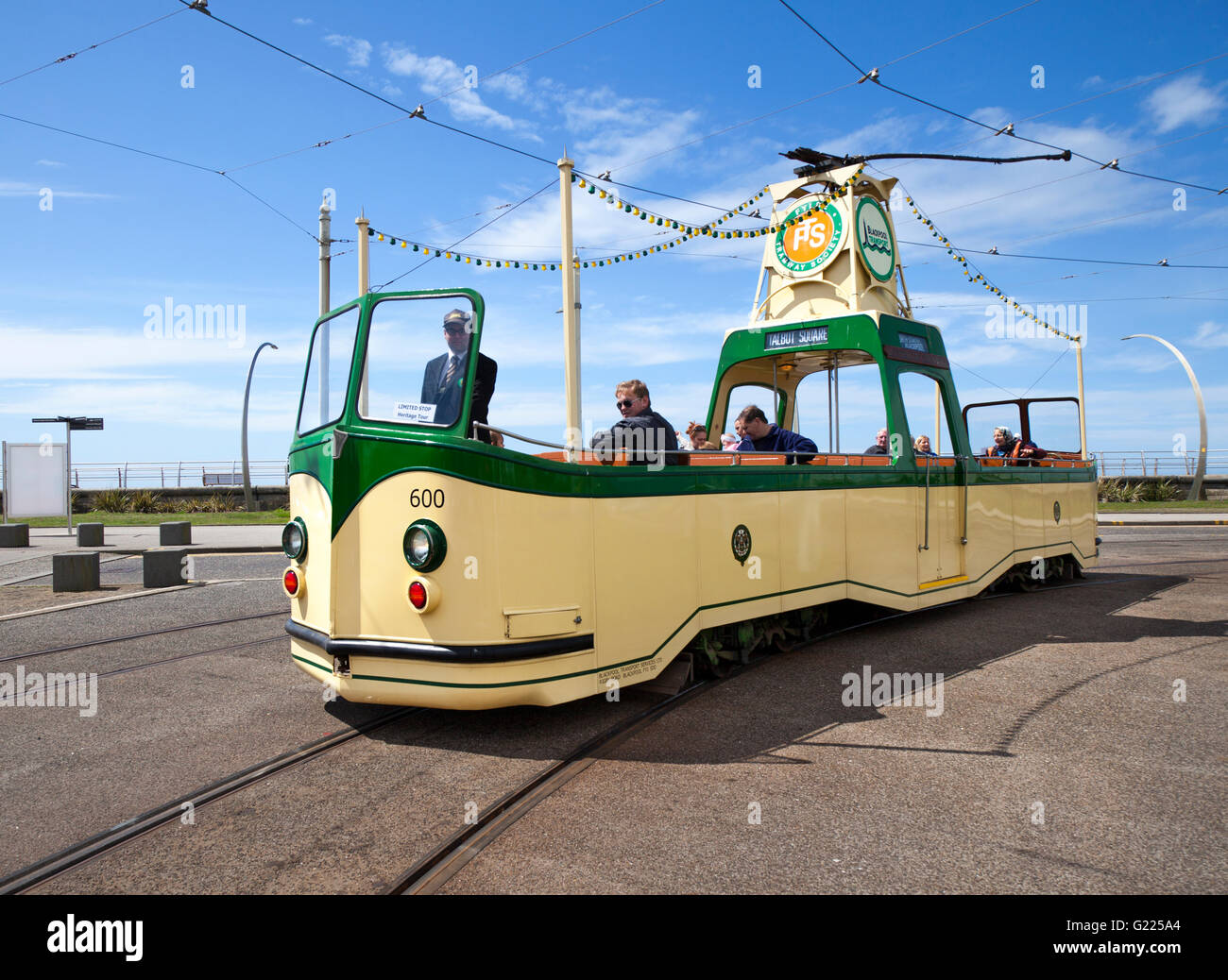 Classic seaside trams hi-res stock photography and images - Alamy