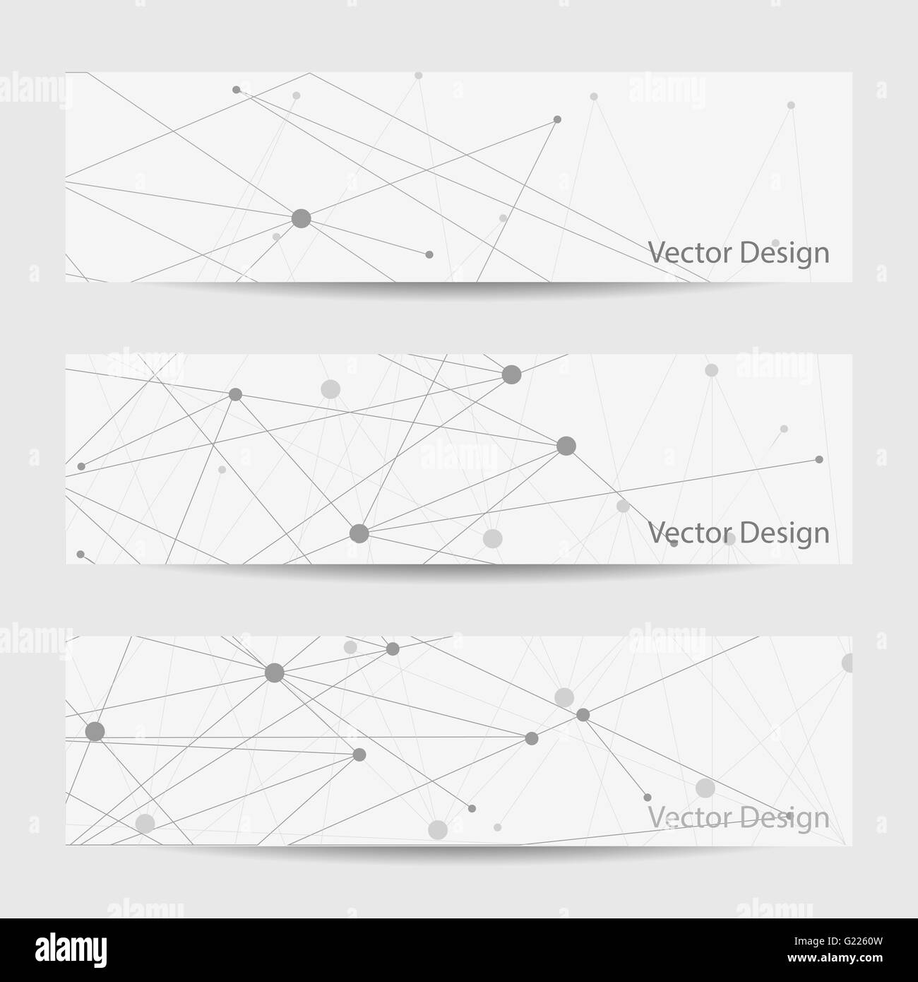 Set of horizontal banners Stock Vector Image & Art - Alamy