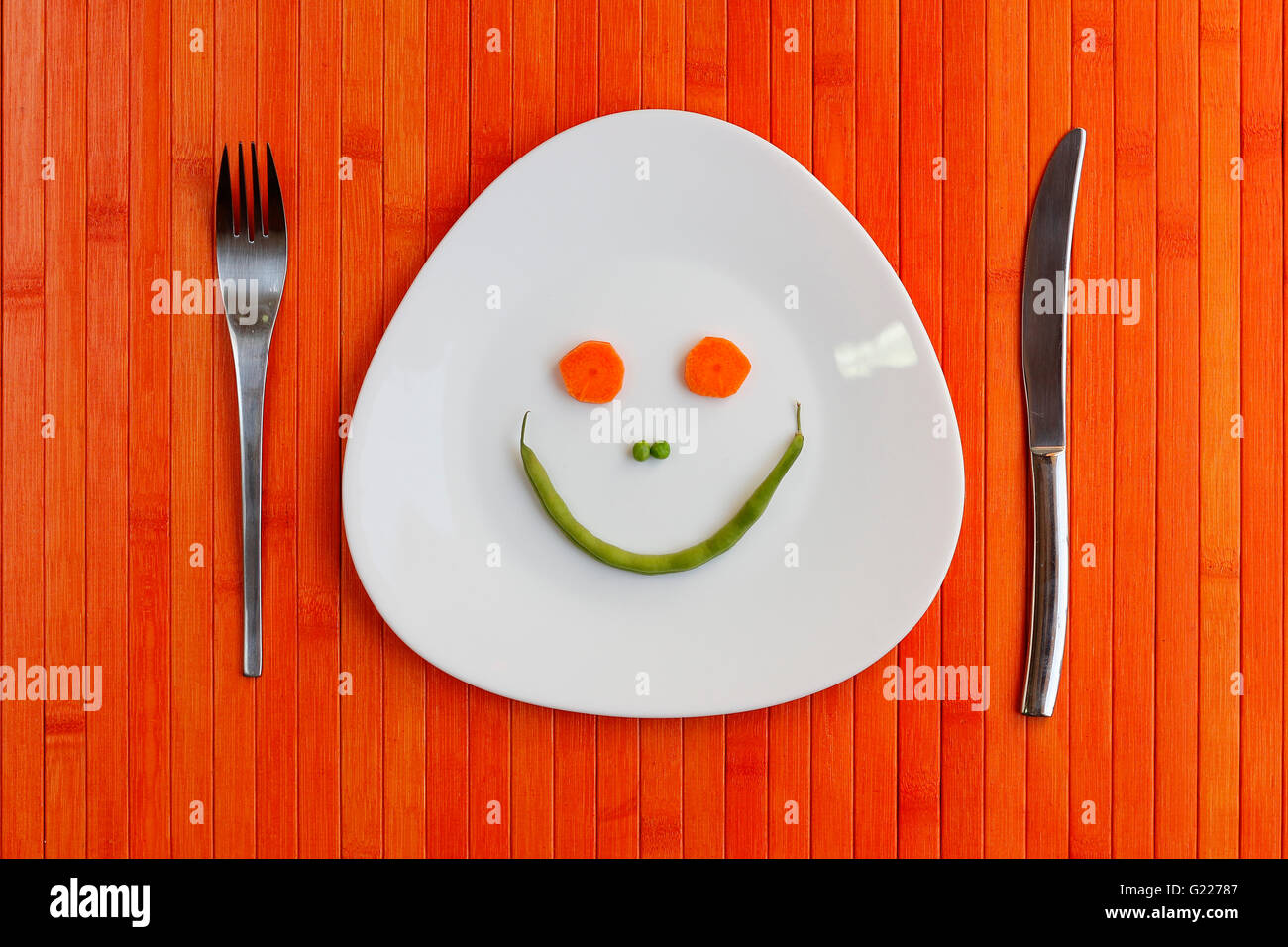 Happy plate hi-res stock photography and images - Alamy