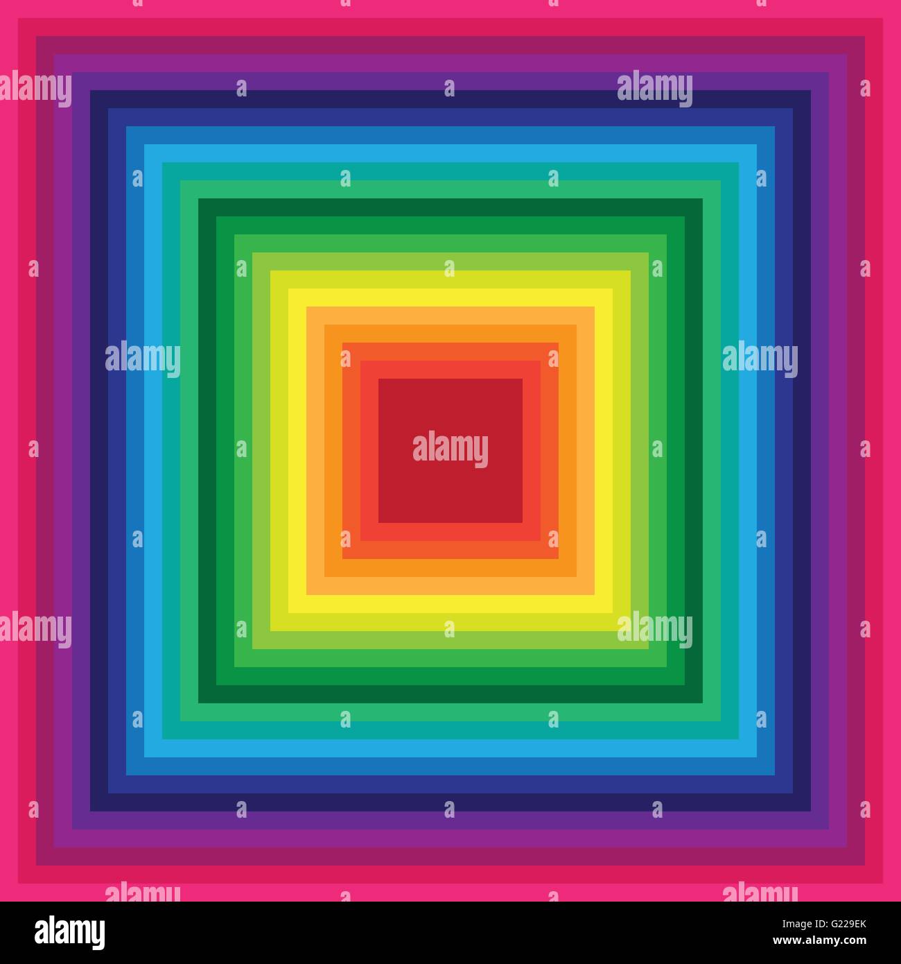 Rainbow square background of colored lines Stock Vector Image & Art - Alamy