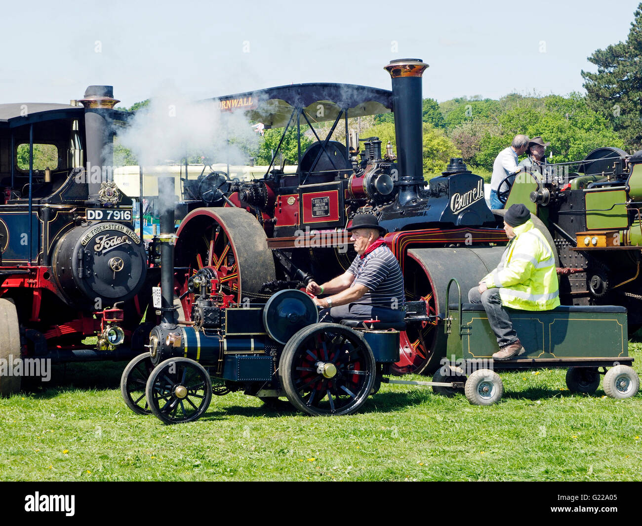 Traction engine miniature rally hi-res stock photography and images - Alamy