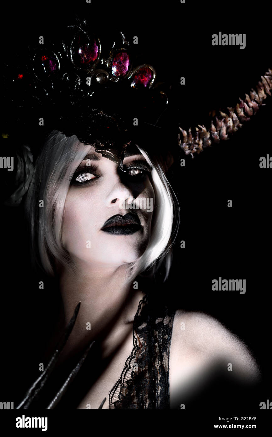 Zombies at the Bologna Zombie Walk. People dressed as zombies during ...