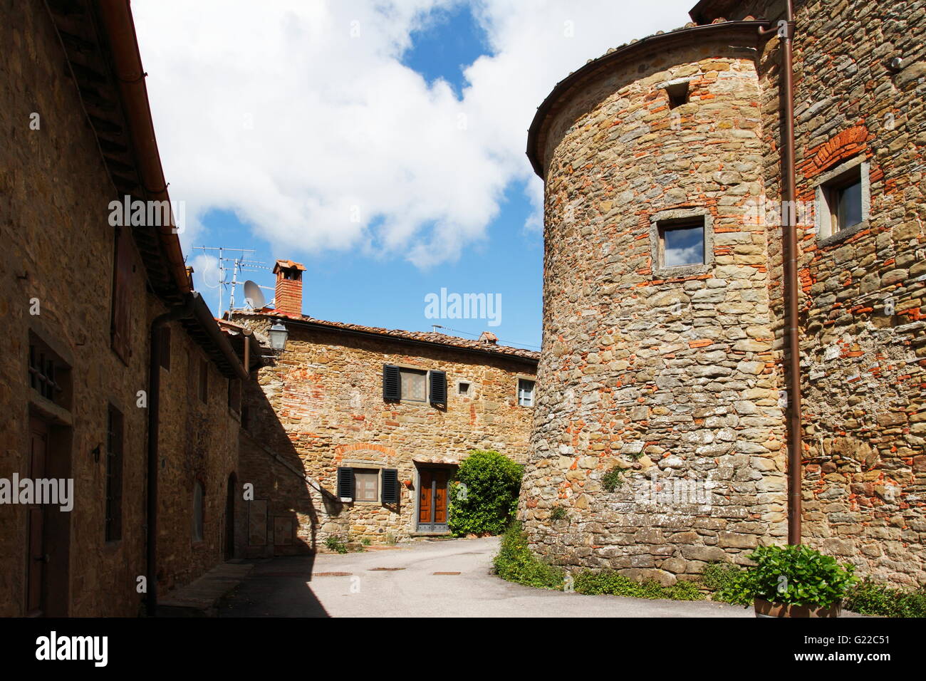 Volpaia in Tuscany Stock Photo - Alamy
