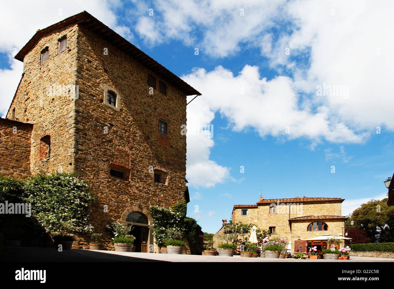 Volpaia in Tuscany Stock Photo - Alamy