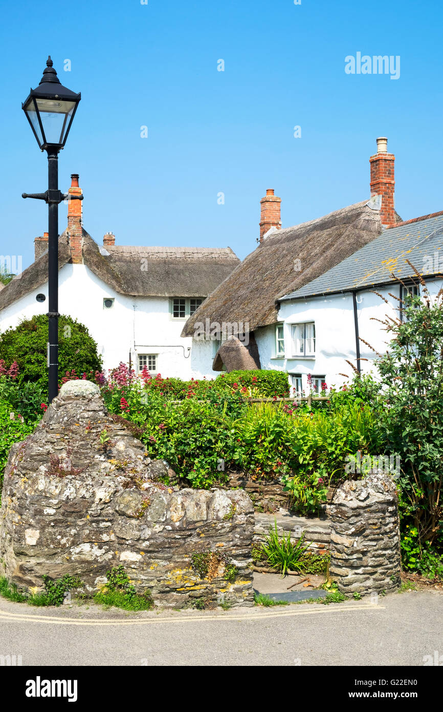 Crantock village hi-res stock photography and images - Alamy
