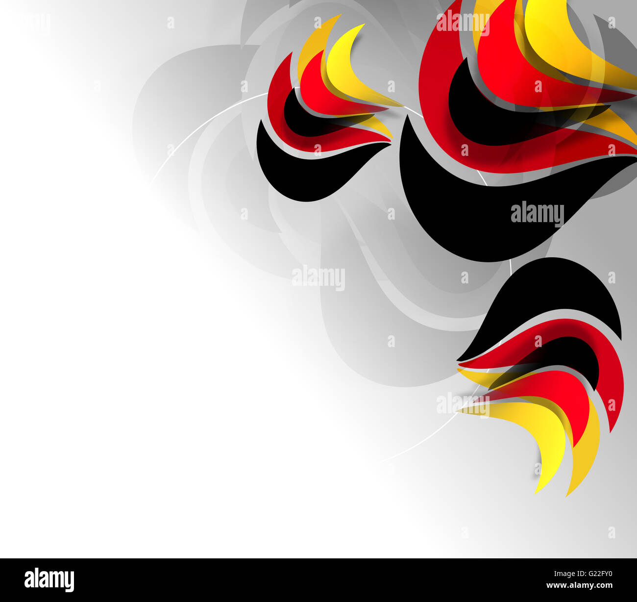 germany german creative 3d Stock Photo - Alamy