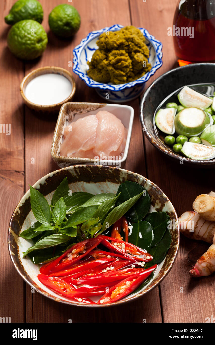 Modern Thai Cuisine Stock Photo - Alamy