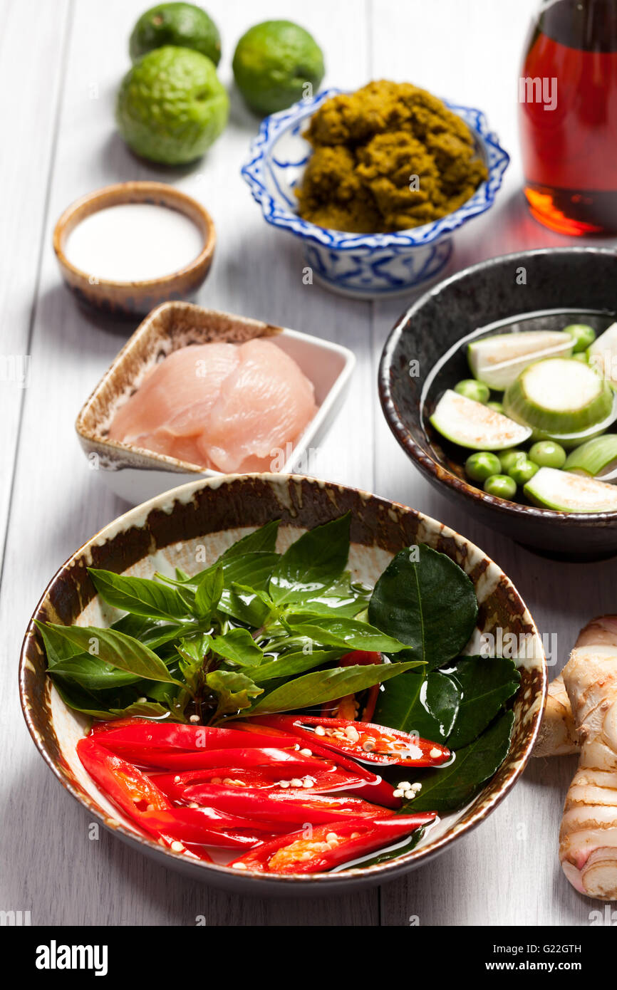 Modern Thai Cuisine Stock Photo - Alamy