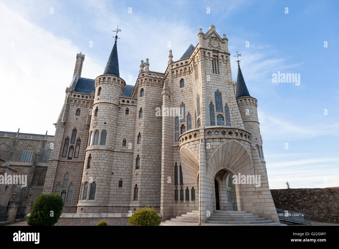 Astorga, Spain: The Episcopal Palace of Astorga was built by Catalan ...