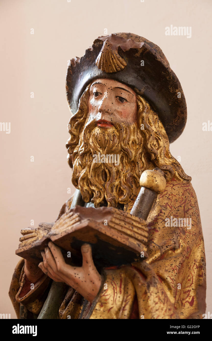 Astorga, Spain: Figure of St James the Great as Santiago Peregrino at ...