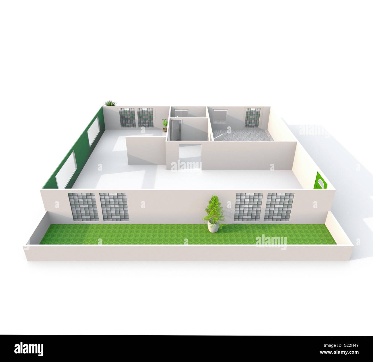 Empty balcony overhead view hi-res stock photography and images - Alamy