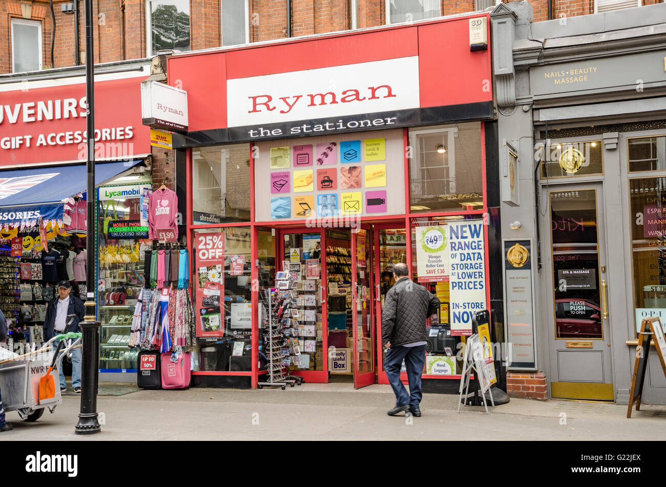 A Ryman store on Queensway, Bayswater, London Stock Photo - Alamy
