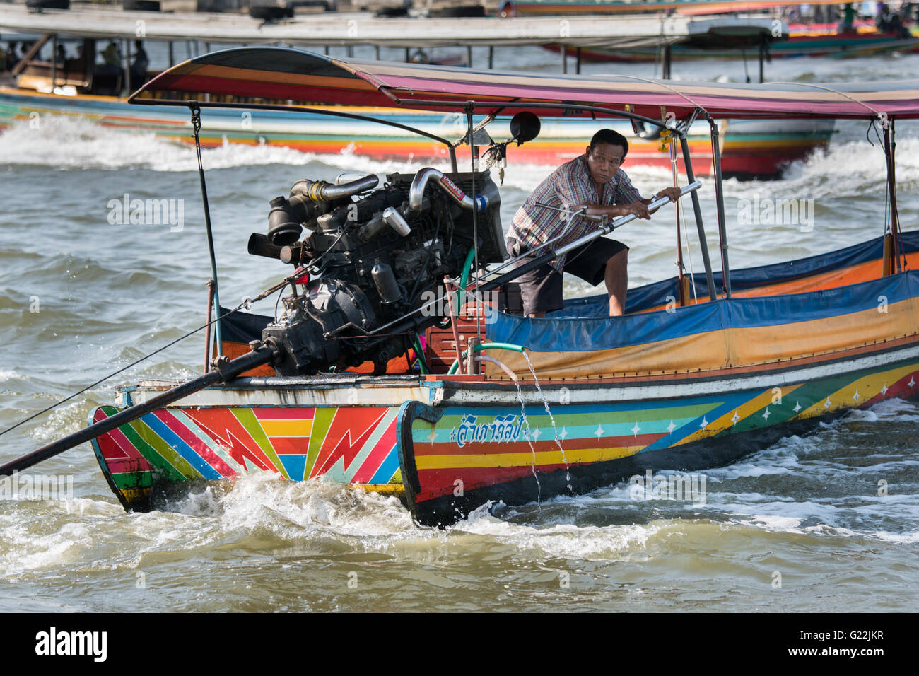 Long Tail Boat At