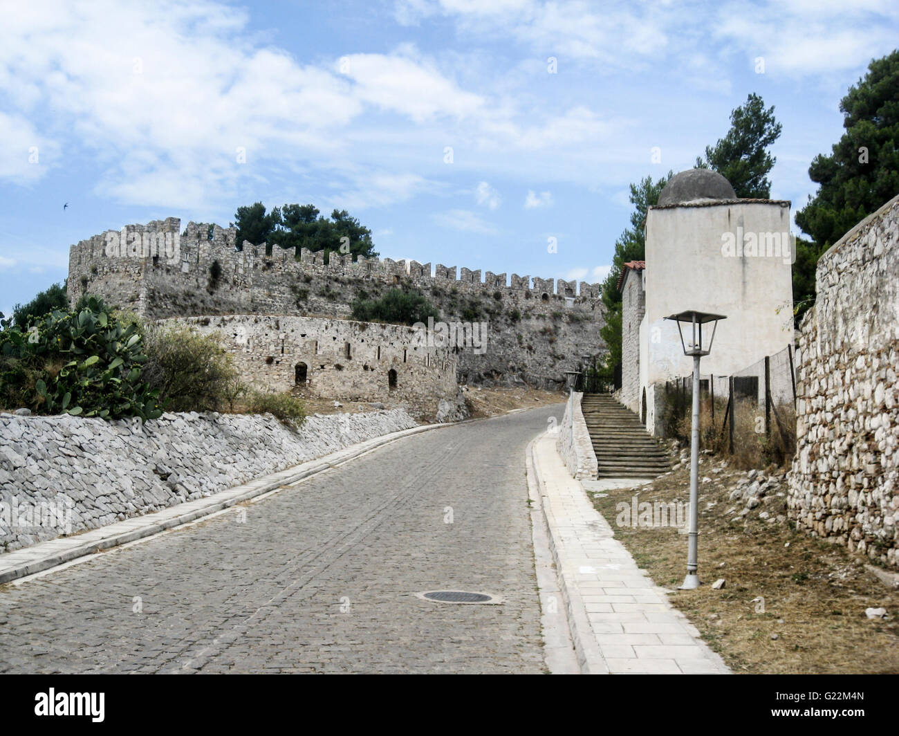 Palamidi Castle Nafplio Peloponnese, Greece Stock Photo - Alamy