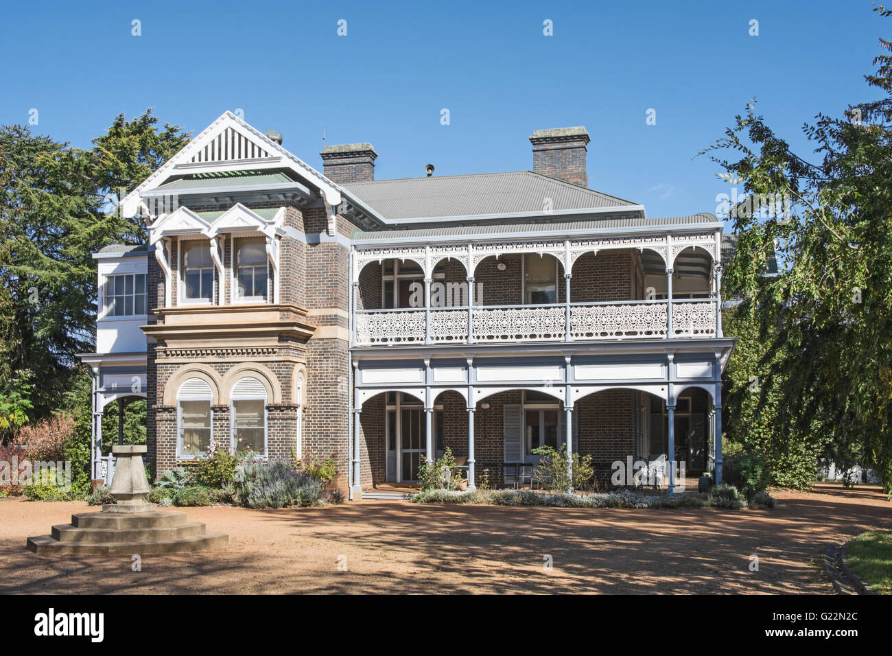 Saumarez Homestead, a National Trust building at Armidale NSW Australia ...