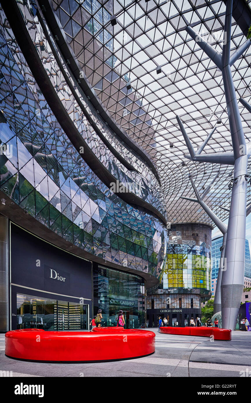 ION Orchard commercial mixed use development in Singapore on July 17 ...