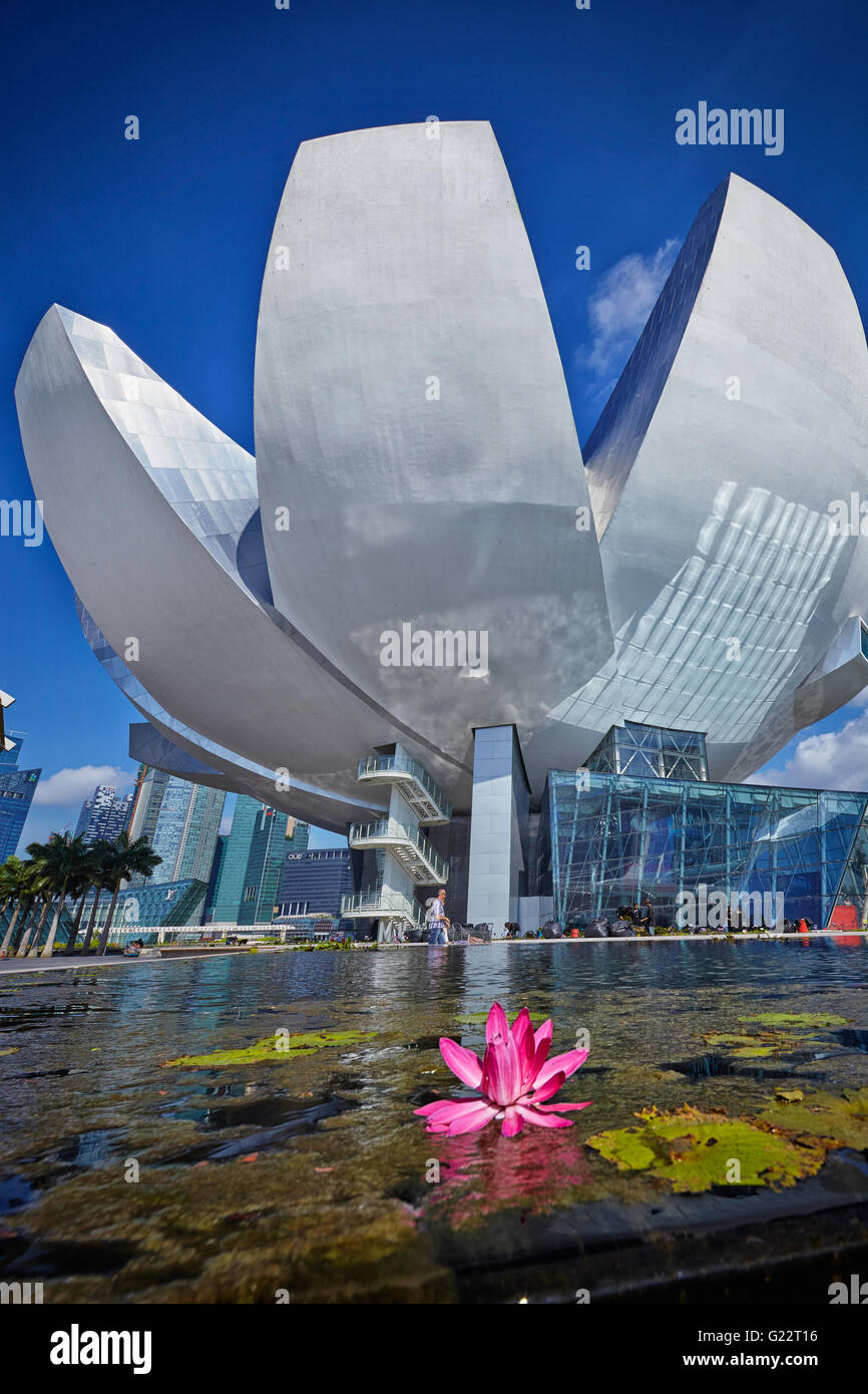 The ArtScience Museum in Singapore on July 22, 2012 Stock Photo - Alamy