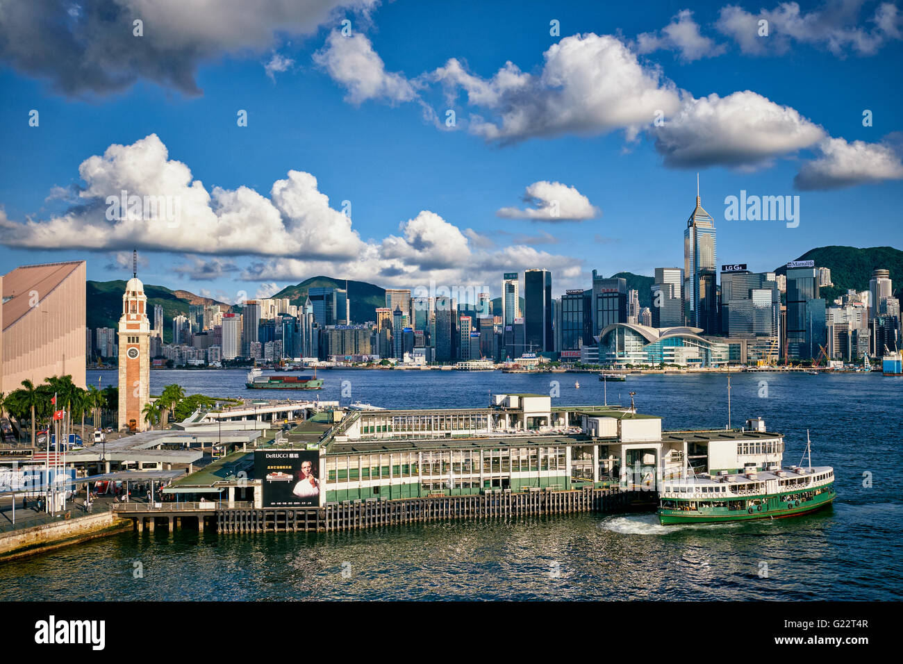 Star ferry pier at tsim sha tsui hi-res stock photography and images - Alamy