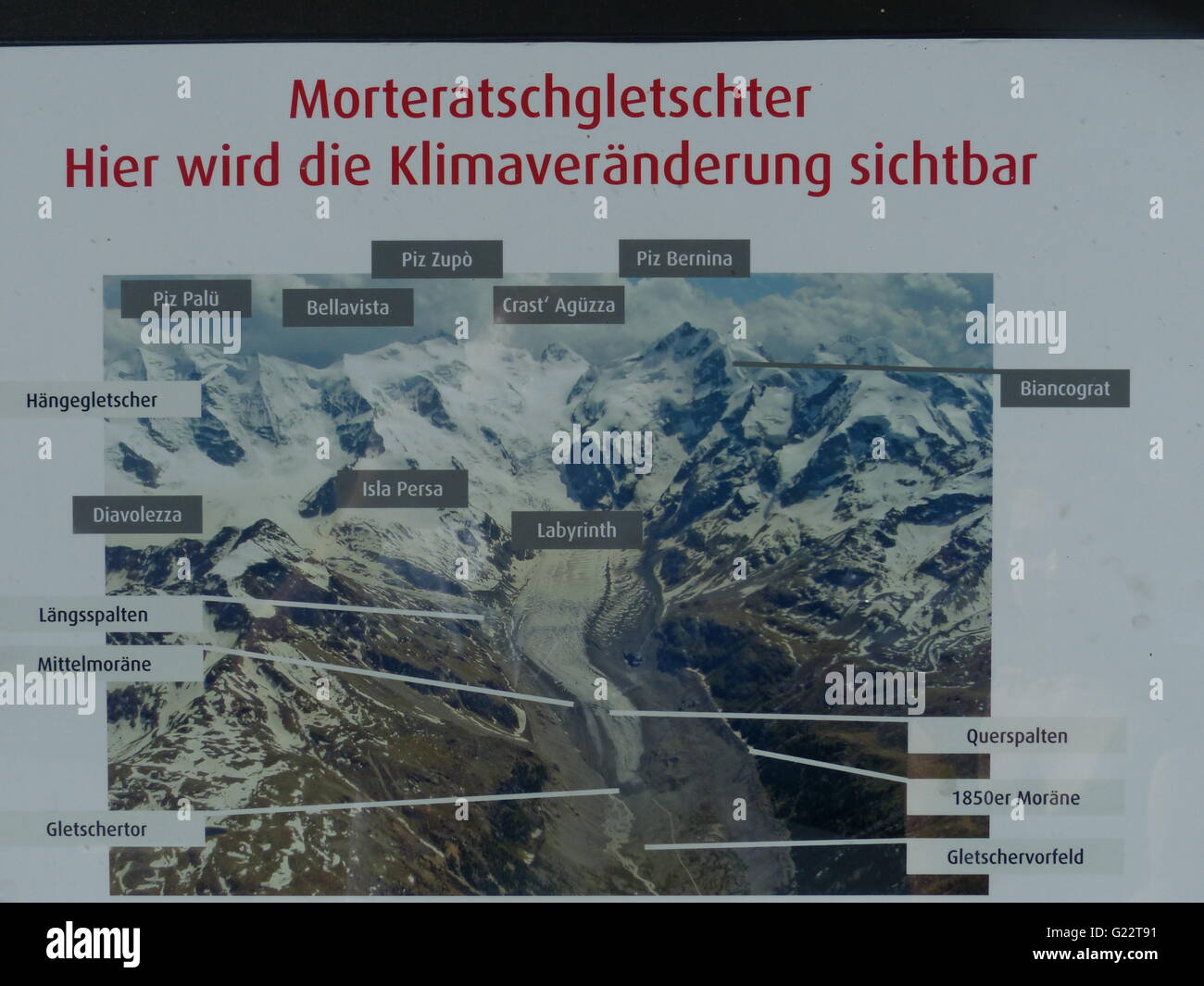 Glacier map hi-res stock photography and images - Alamy