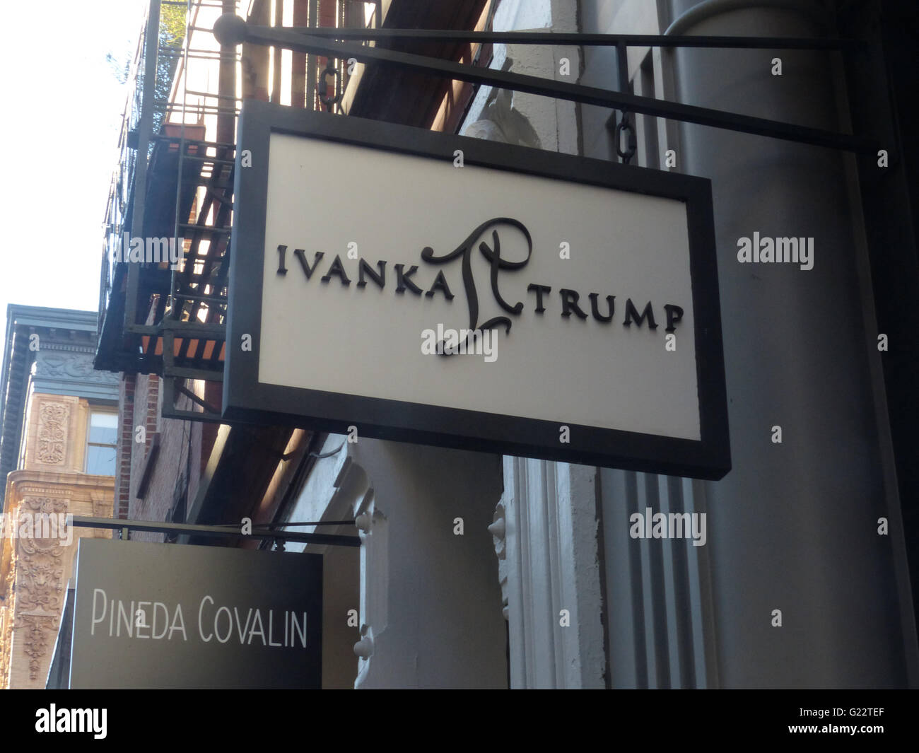 New York City, Soho. Ivanka Trump store Stock Photo - Alamy