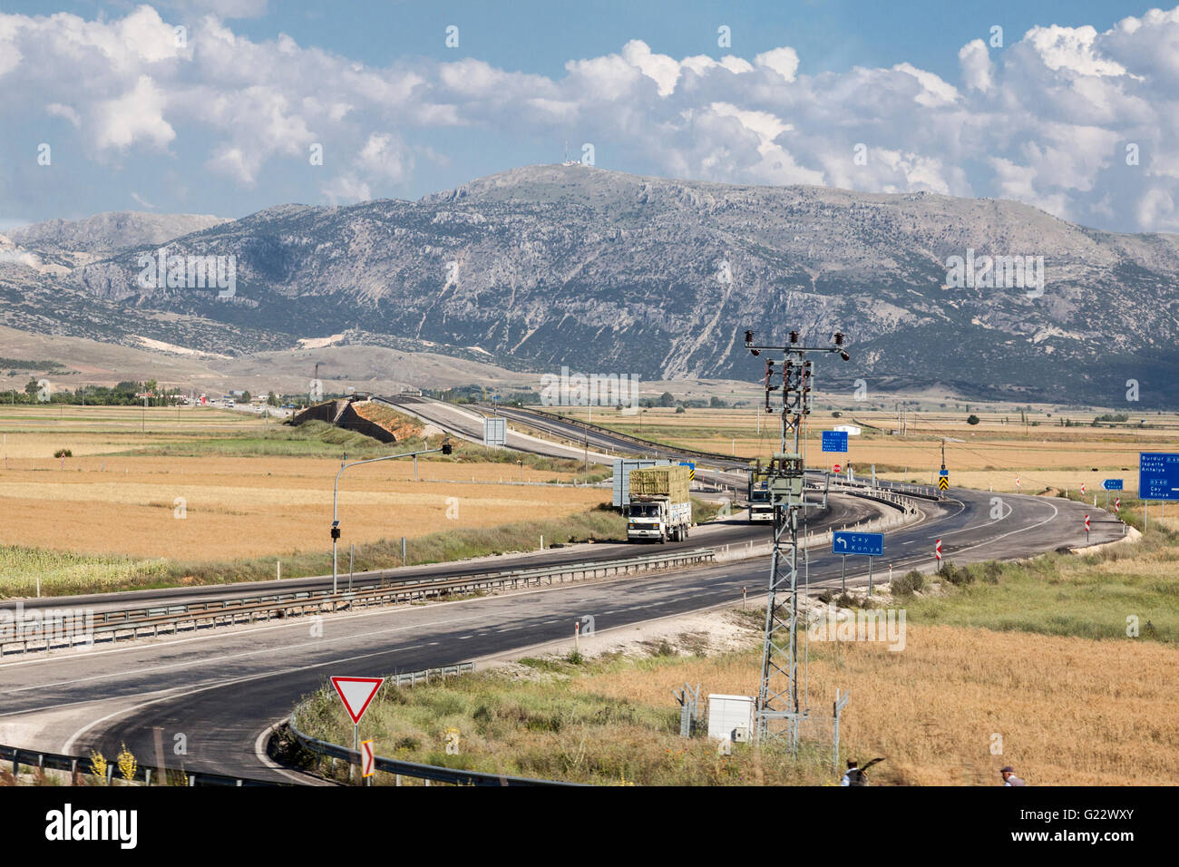 Landscape in Turkey Stock Photo - Alamy