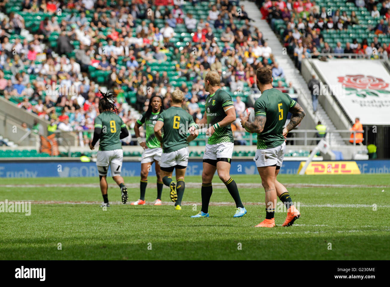 South african rugby sevens team hi-res stock photography and images - Alamy