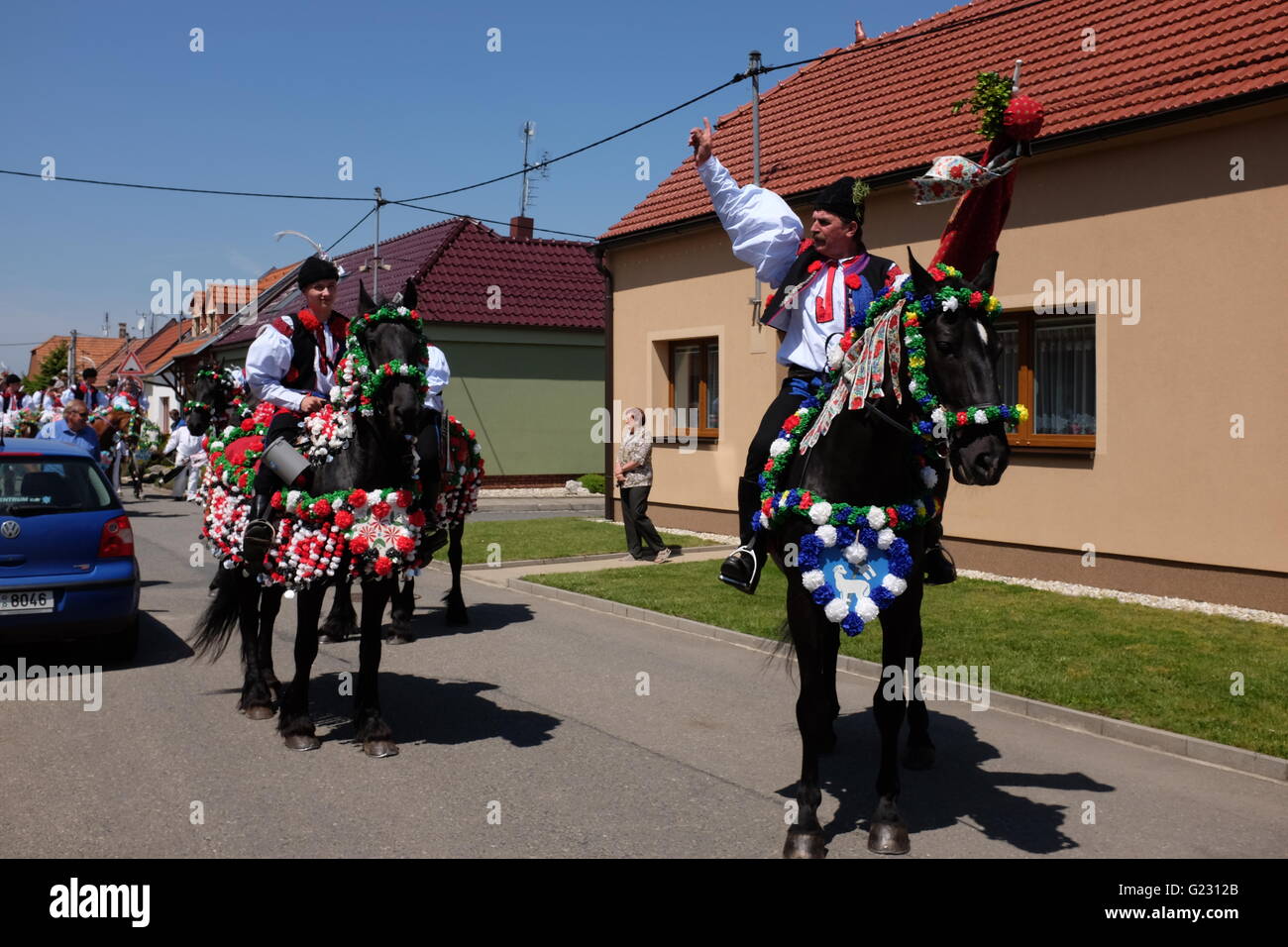Kunovice, Czech Republic. 22nd May, 2016. Riders in Kunovice, Czech ...