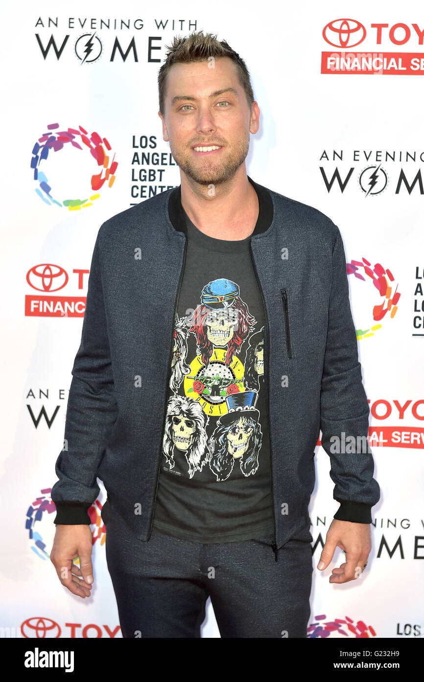 Lance Bass at the Gala 'An Evening with Women presented by Toyota Financial Services' at the ...