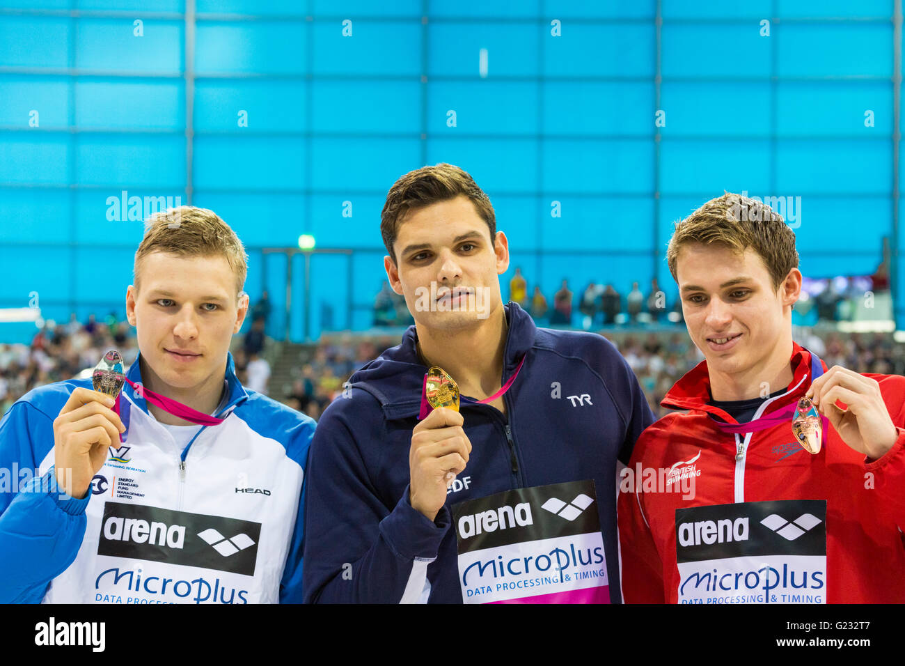 Aquatics Centre, London, UK, 22nd May 2016. LEN European Swimming ...