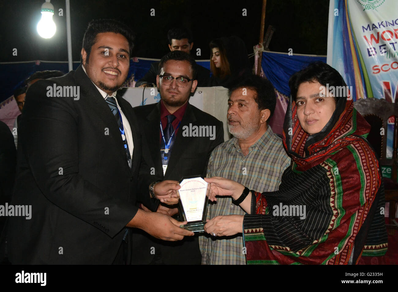 Quetta, Pakistan. 22nd May, 2016. Speaker Balochistan Assembly and ...