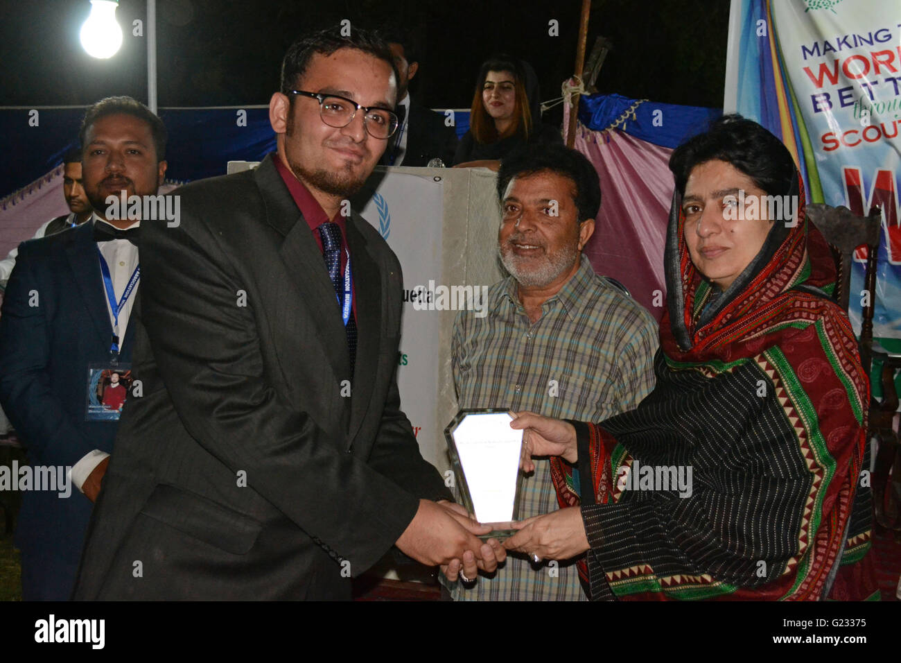 Quetta, Pakistan. 22nd May, 2016. Speaker Balochistan Assembly and ...